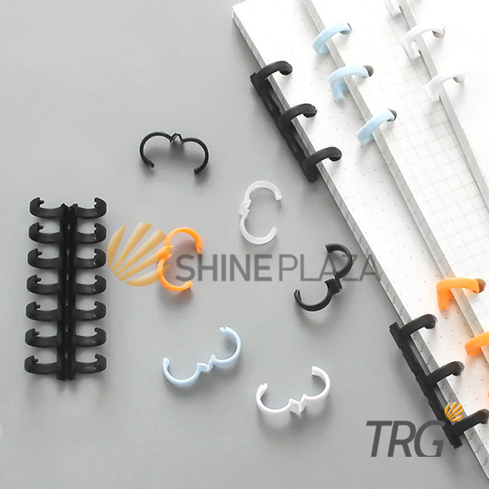 Jual DIY SPIRAL RING BINDER LOOSE LEAF 30 HOLES PASTEL LUCU A5 A4 B5 ...