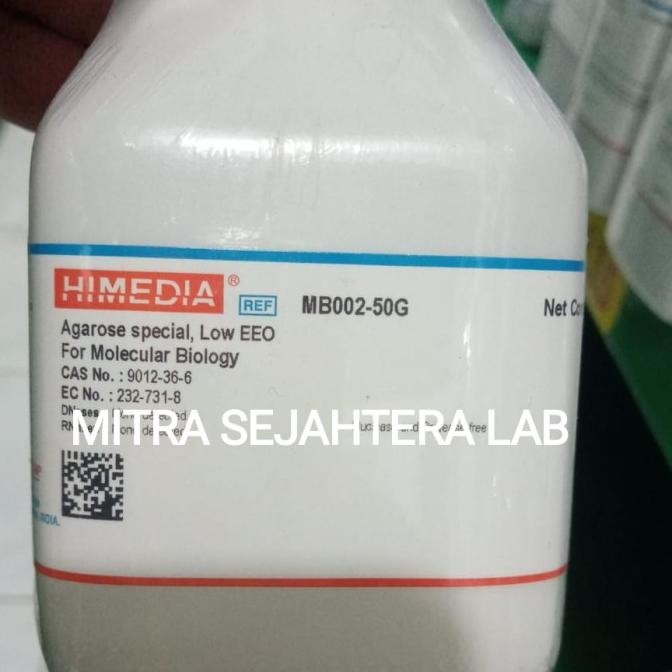 Jual Agarose for Electrophoresis Low EEO MB Grade Himedia 50 gram MB002 ...