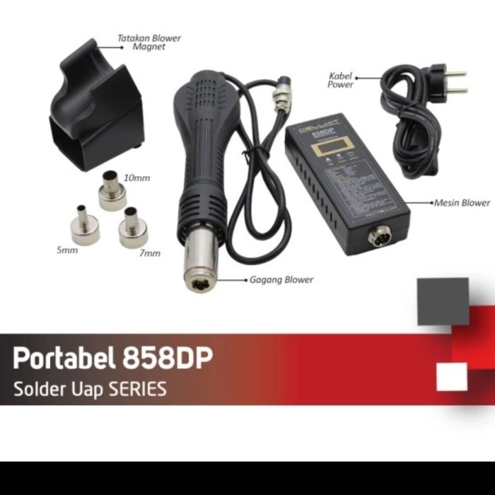Jual Barang Ready Solder Uap Portable CELLKIT 858DP | Shopee Indonesia