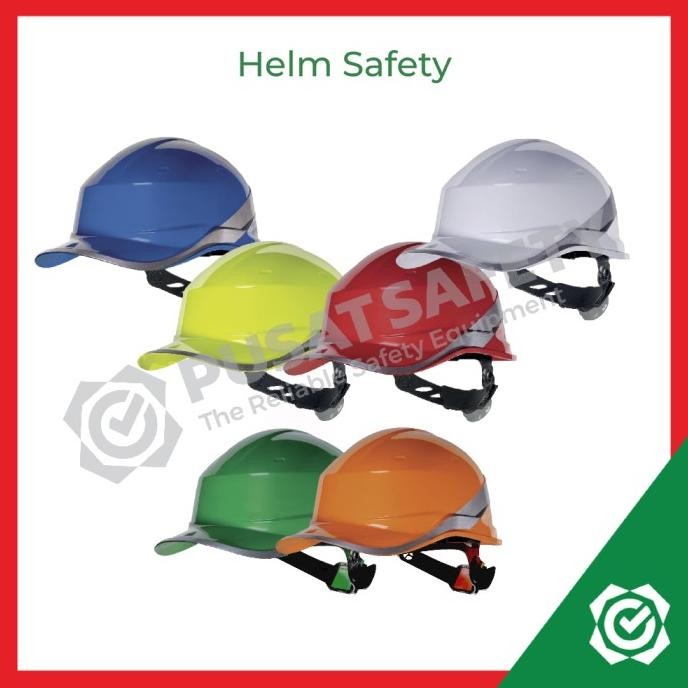 Jual Helm Safety Delta Plus Diamond Helem Kerja Proyek | Shopee Indonesia