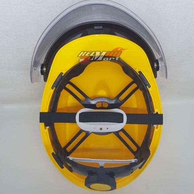 Jual Helm Apd Face Shield Pelindung Wajah Helm Proyek Apd Safety Helmet ...