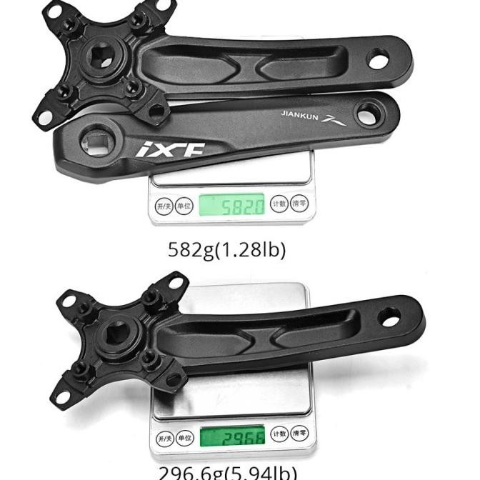 Jual Ixf Crankset Single Crank Arm 170 Mm Square Kotak Bcd 104 Merah ...