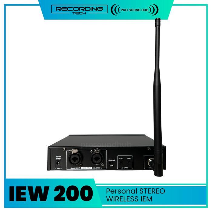 Jual Recording Tech Iew-200 Iew200 Wireless Stereo Iem In Ear Monitor ...
