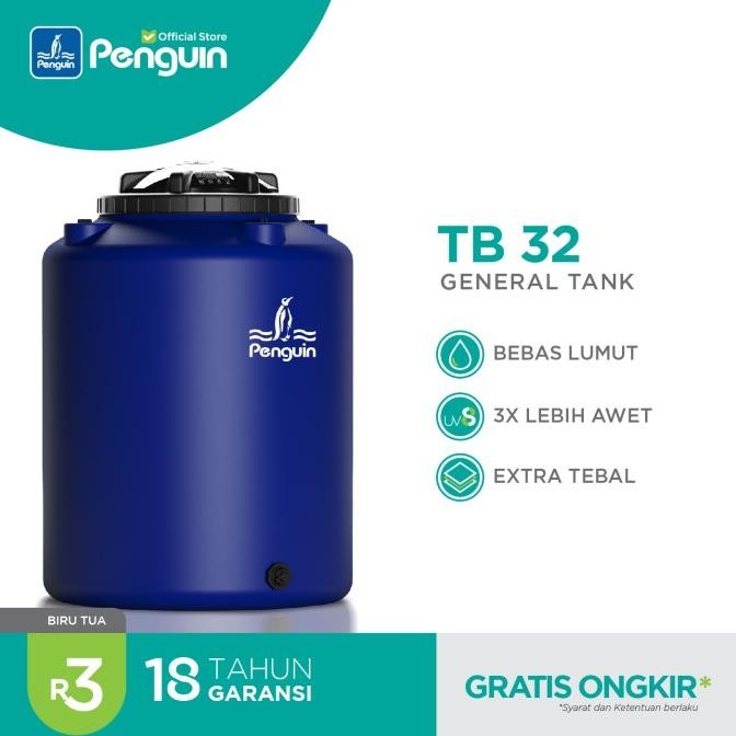 Jual Penguin TB-32 300 Liter Toren Tandon Tangki Air General Tank | Shopee Indonesia