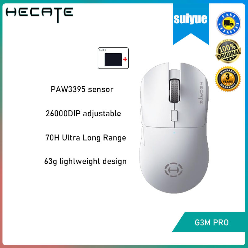 Jual Hecate Edifier G3M PRO Wireless Wireless Mouse Desktop Computer Bluetooth Three-Mode Gaming ...