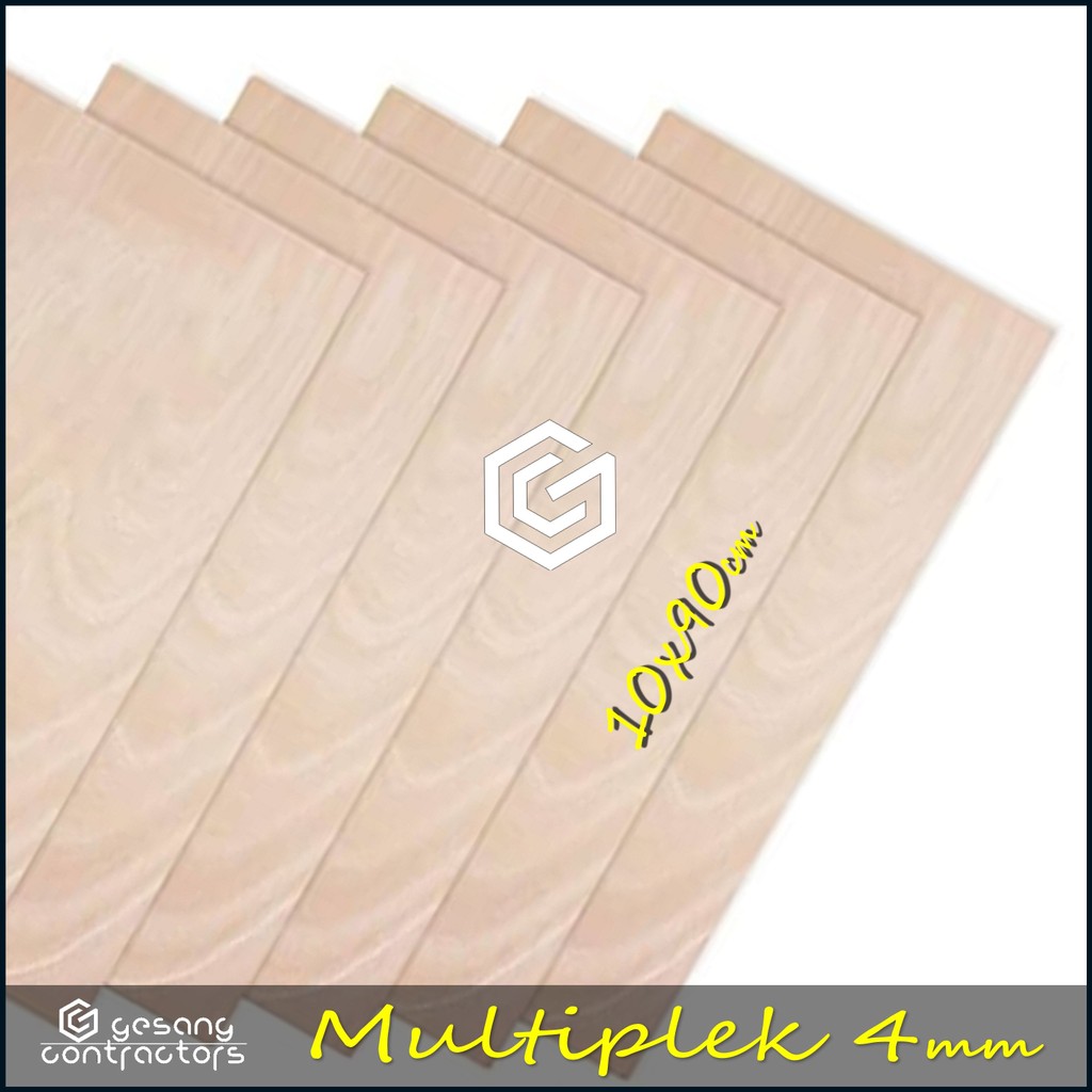Jual Triplek 4mm 10x90 cm ISI 2 LEMBAR ( Multiplek 4mm | 4 mm | 10x90cm ...