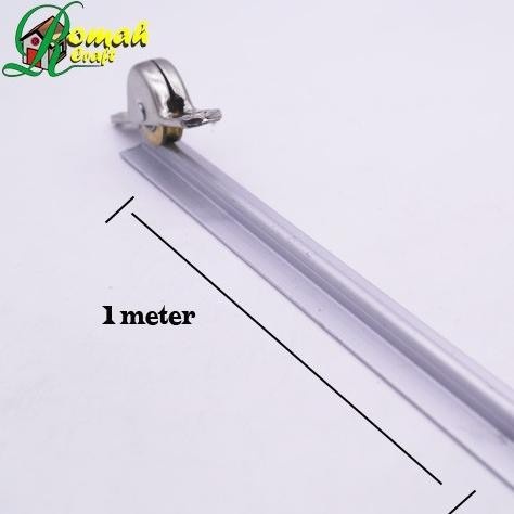 Jual Terlaris REL RODA SLIDING PINTU & JENDELA 1 meter Sliding door ...