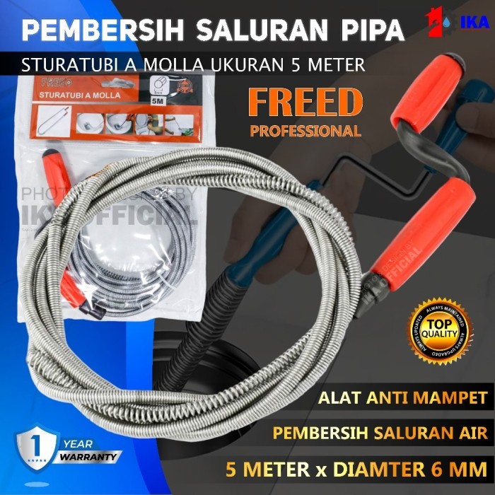 Jual Pipe Cleaner Stag Pembersih Saluran Pipa Mampet Sumbat Tersumbat Drain Pipe Cleaner Manual ...