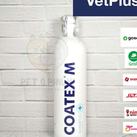 Jual Coatex Medicated Shampoo Anjing Vetplus Anti Bakteri Dan Jamur 250 ...
