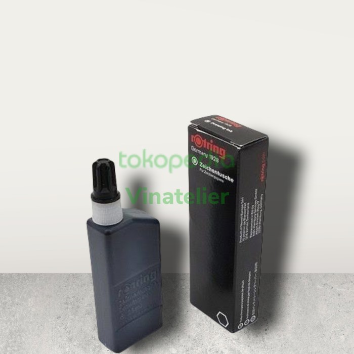 Jual TINTA ROTRING RAPIDO ISOGRAPH - HITAM 23ML | Shopee Indonesia