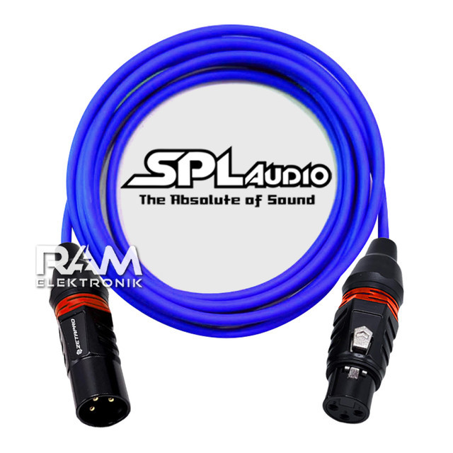 Jual Kabel SPL AUDIO CM3000 | CM 3000 BIRU Jack Canon XLR Male To ...
