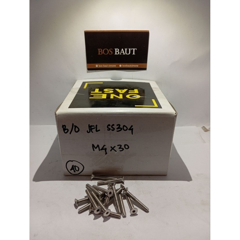 Jual BAUT VERSENG KUNCI L STAINLESS STEEL - BAUT JFL SS304 - NEX SOCKET ...