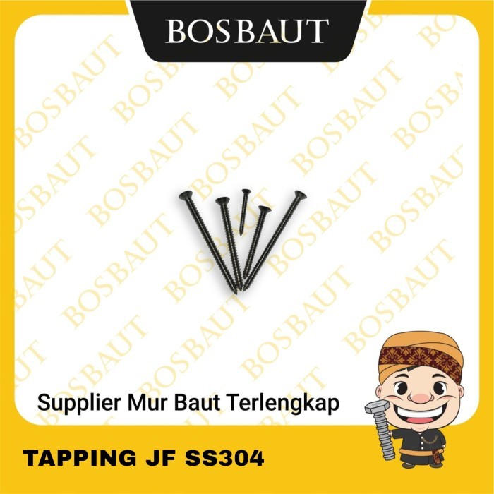 Jual SKRUP JF STAINLESS STEEL - SEKRUP JF SUS304 - TAPPING JF SS304 ...