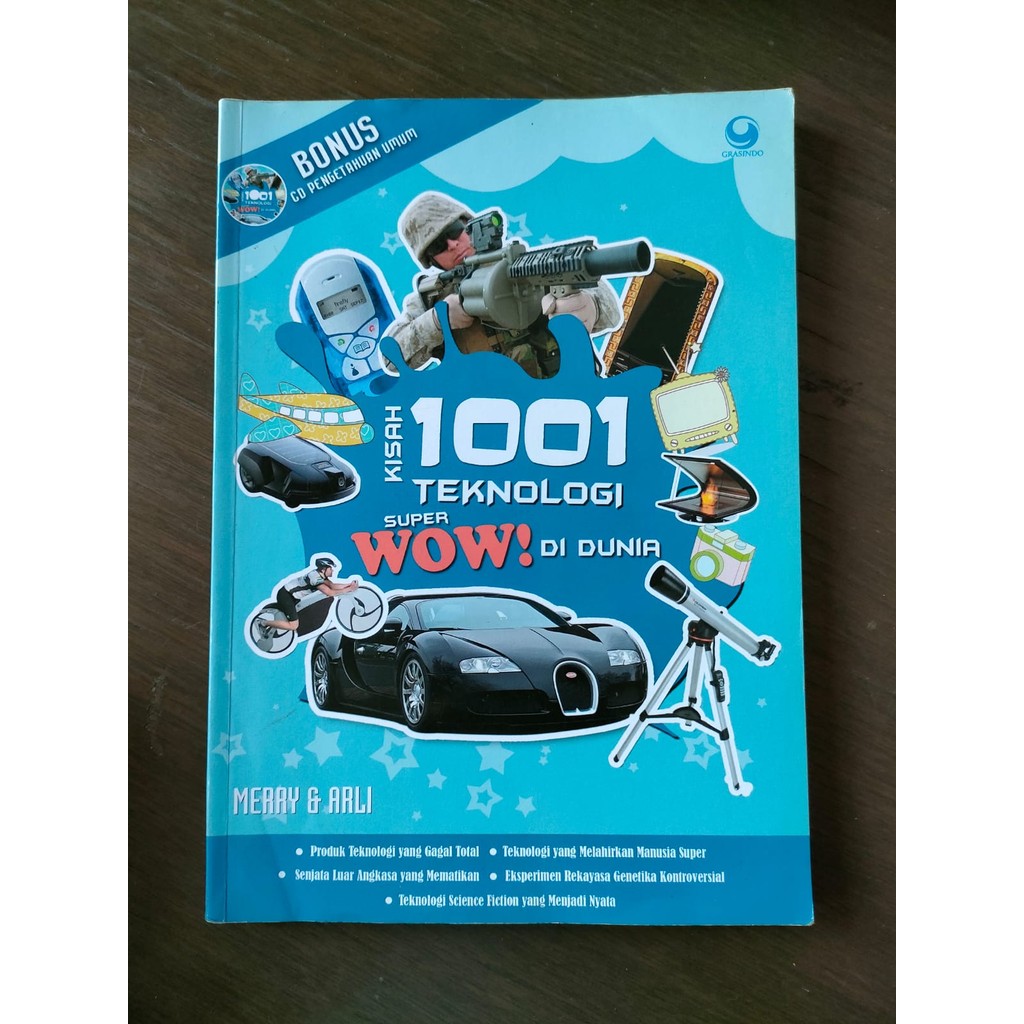 Jual BUKU KISAH 1001 TEKNOLOGI SUPER WOW DI DUNIA | Shopee Indonesia