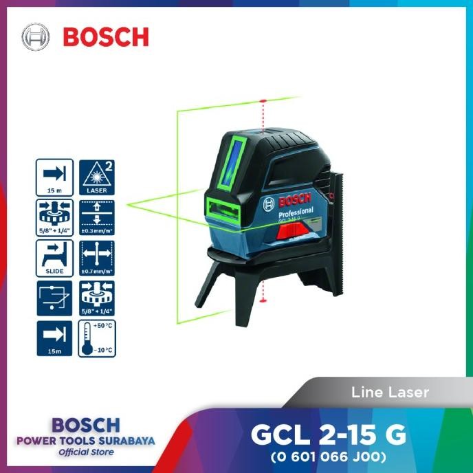 Jual BEBAS ONGKIR - Line Combi Laser Bosch GCL 2-15 G / GCL 2-15G Laser Garis | Shopee Indonesia