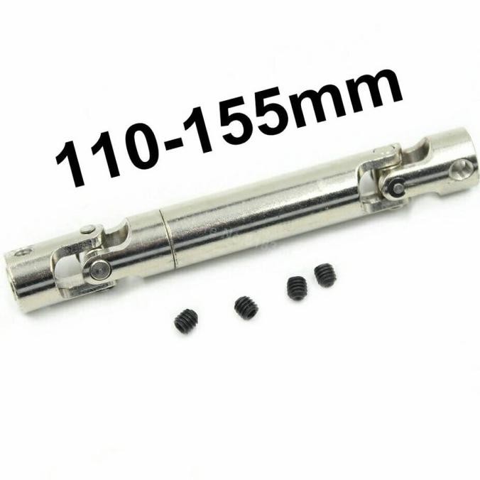 Jual Steel Drive Shaft Joint CVD kopel 110-155mm rc 1/10 axial cc01 tamiya | Shopee Indonesia