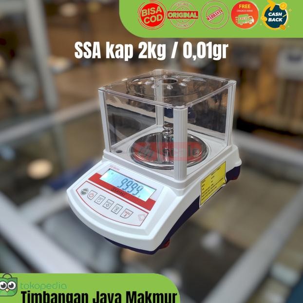 Jual TIMBANGAN EMAS, LAB, AIR, ANALITIK, NERACA, SAYAKI 2 KG / 0,01 GR ...