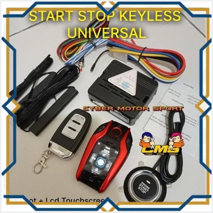 Jual [CYB] KEYLESS START STOP BUTTON MOBIL TANPA KUNCI UNIVERSAL REMOT ...