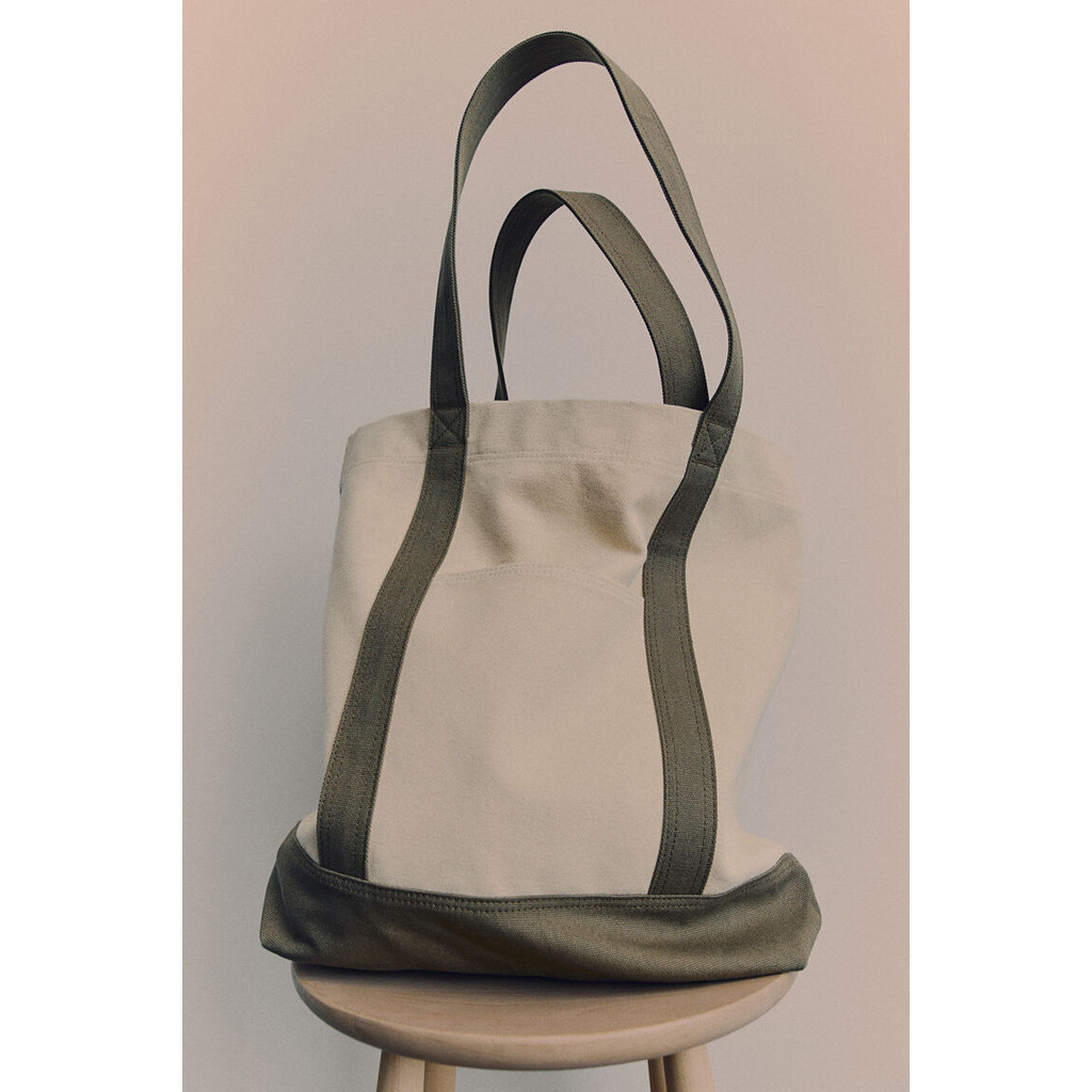 Jual H&M Pria Canvas shopper 1216591_1 | Shopee Indonesia