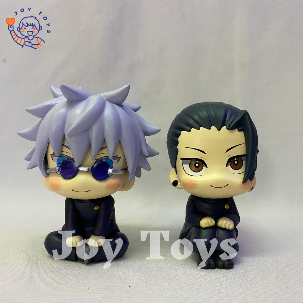 Jual GOJO AND GETO SITTING CHIBI 2 PCS 154 JUJUTSU KAISEN FIGURE TOYS ...