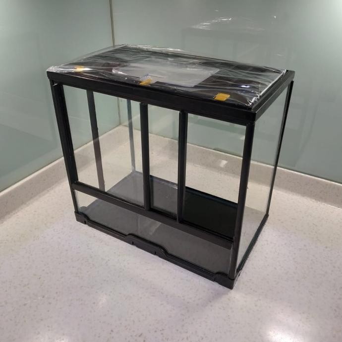 Jual AQUARIUM NIKITA TERRARIUM M 36 CM / KANDANG REPTIL KADAL IGUANA GECKO RMBT | Shopee Indonesia