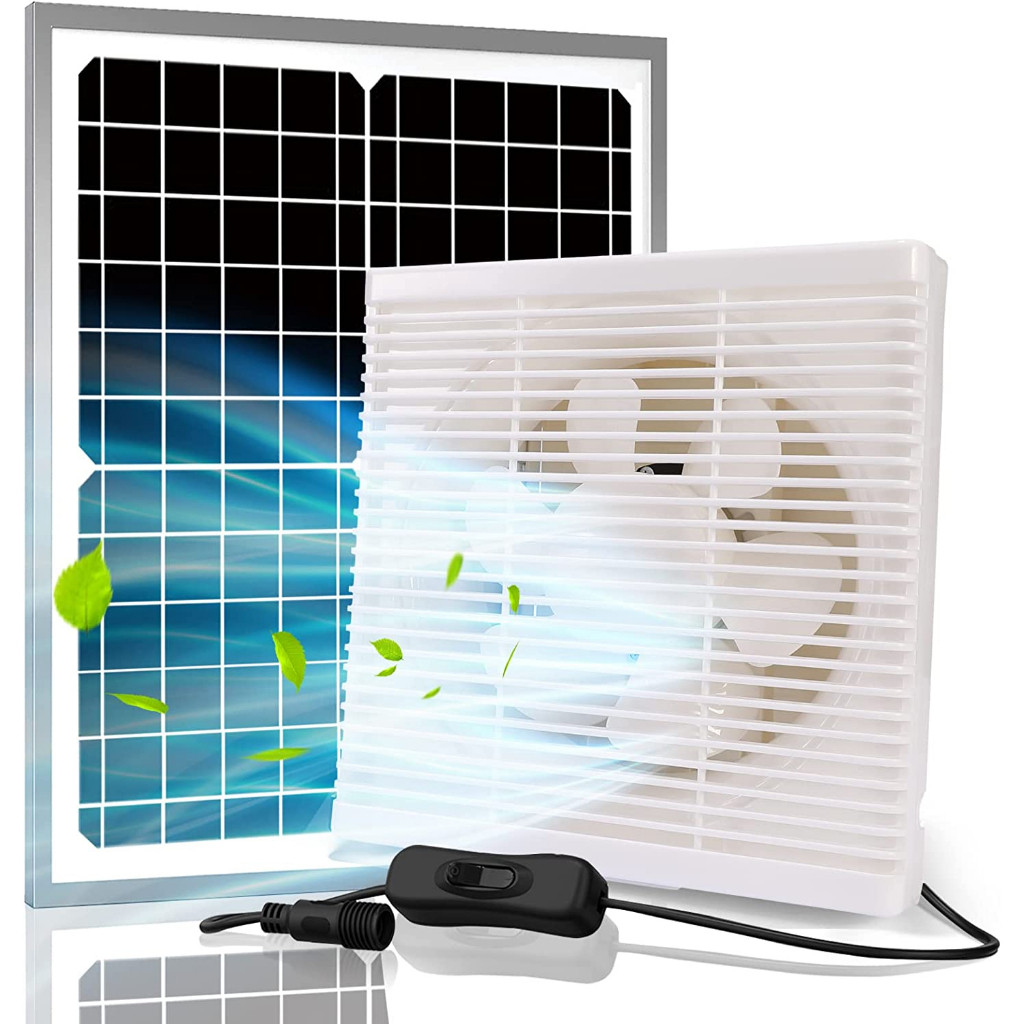 Jual Kipas surya profesional, panel surya tahan air 20W + kipas DC ...