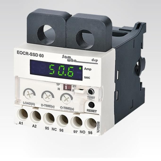 Jual Eocr-Ssd 60 Setting 5-60A Samwha Dsp Coil 180-240Vac Baru!! | Shopee Indonesia