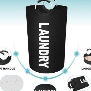 Jual Keranjang Kain Baju Kotor Lipat Besar Laundry Bag Tempat Pakaian ...