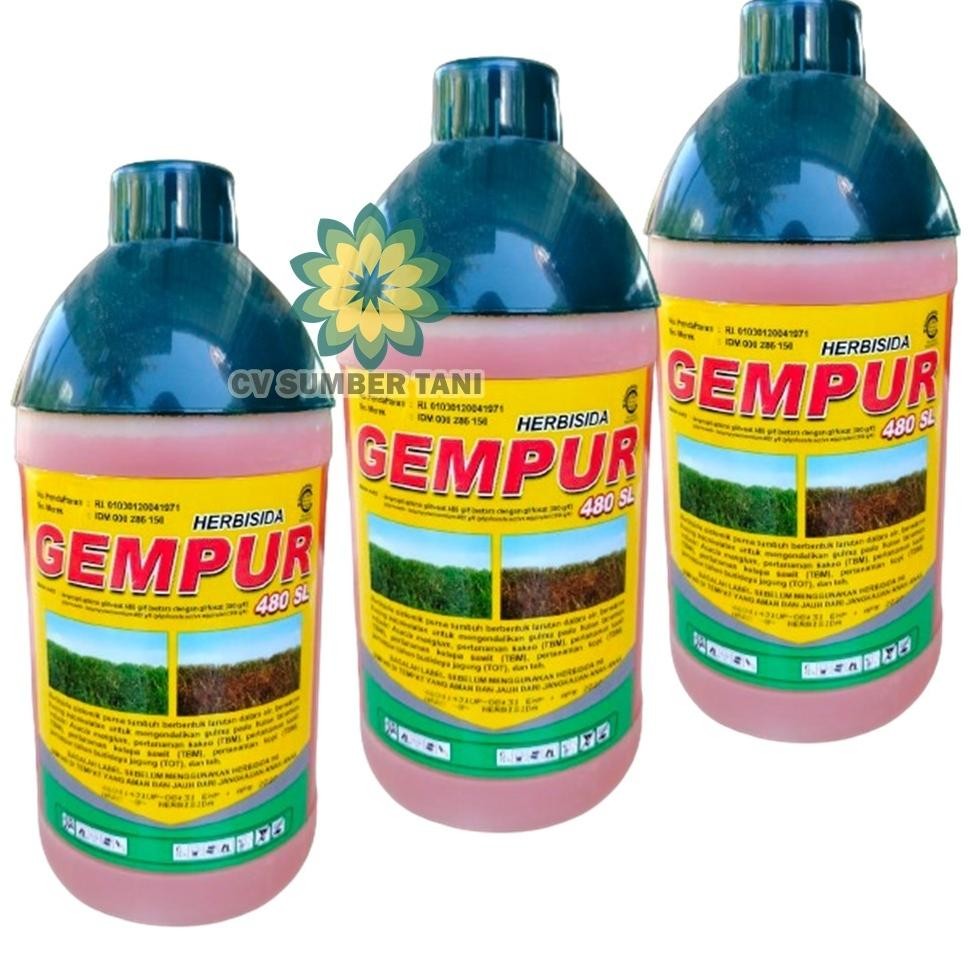 Jual Super Gratis Gempur 480Sl - 1L Herbisida Sistemik Gulma Dan Rumput ...