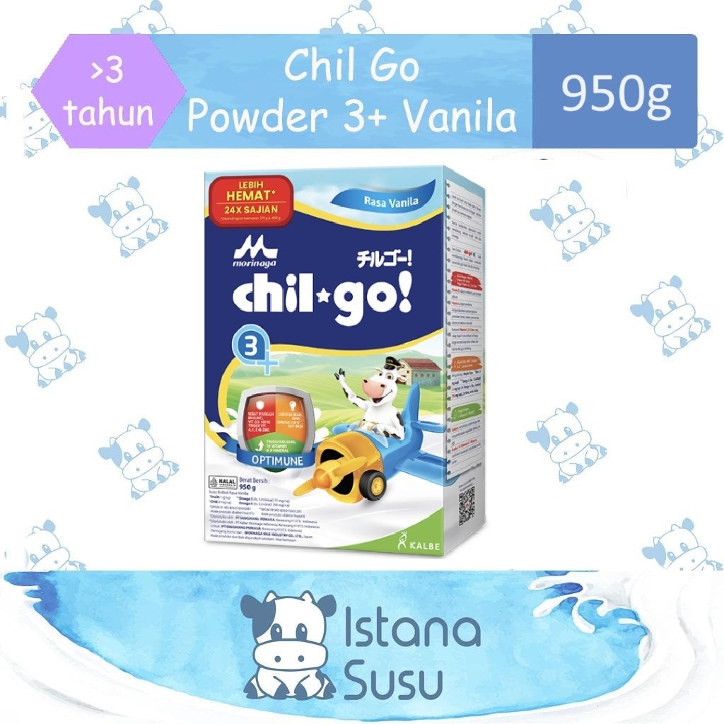 Jual Chil Go Powder 1+ / 3+ Varian Madu Vanila 950g | Shopee Indonesia