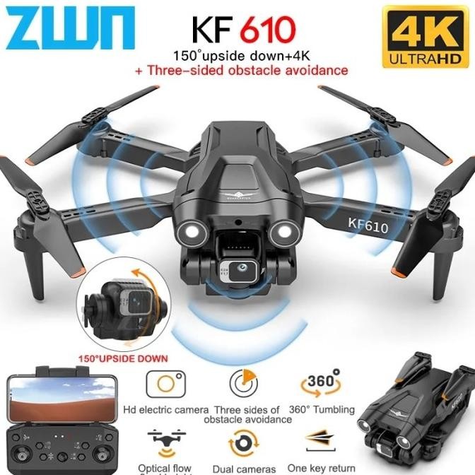 Jual Drone Z908 / Kf610 / I3 Pro Dual Cam 4K Optical Flow Drone Vs E99 ...