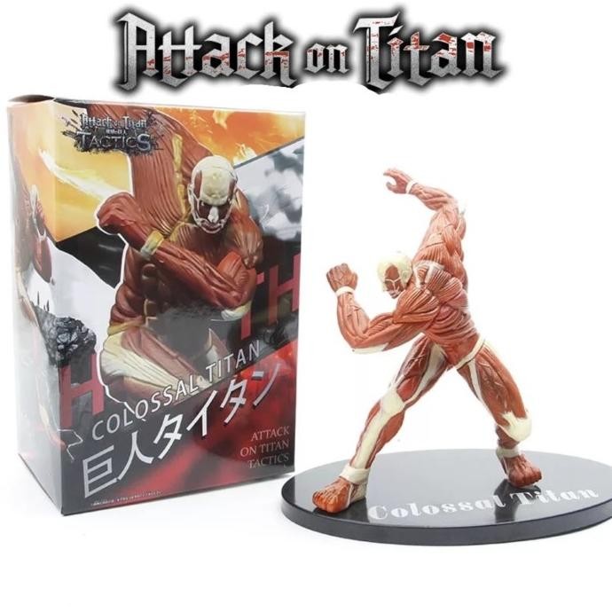 Jual ACTION FIGURE ATTACK ON TITAN COLOSSAL TITAN FORM PAJANGAN ...