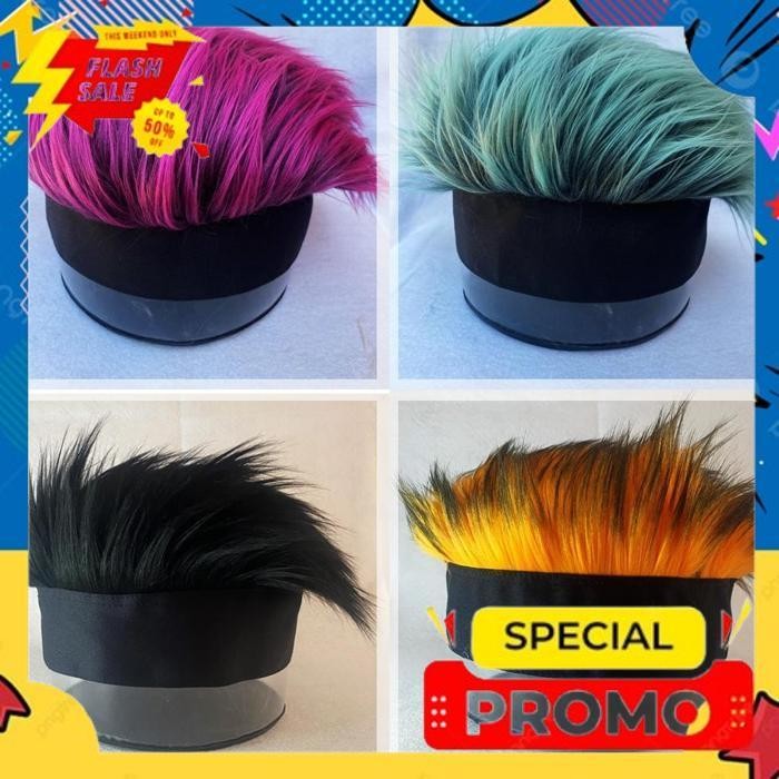Jual TREND TOPI RAMBUT PALSU TOPI WIG PRIA COSPLAY ANIME NARUTO BAHAN ...