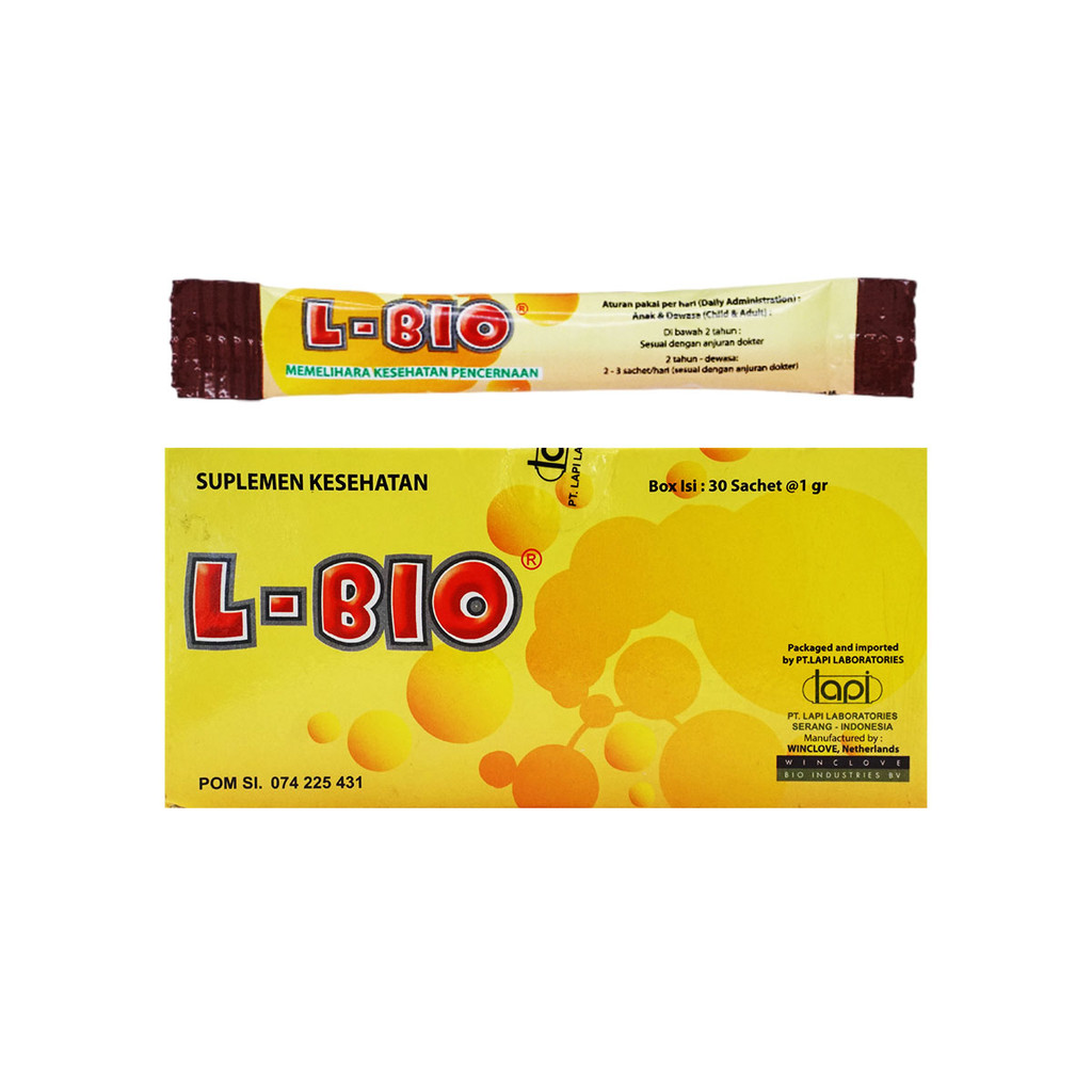 Jual L-Bio Sachet 1 gr | Shopee Indonesia