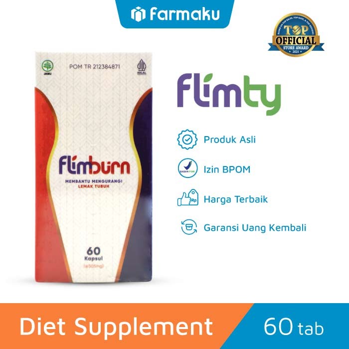 Jual Flimburn by Flimty Botol isi 60 tablet | Shopee Indonesia