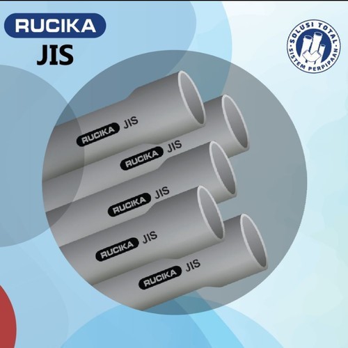Jual PIPA RUCIKA JIS ABU AW 4 INCH PVC PANJANG 4 METER HARGA PER BTG ...