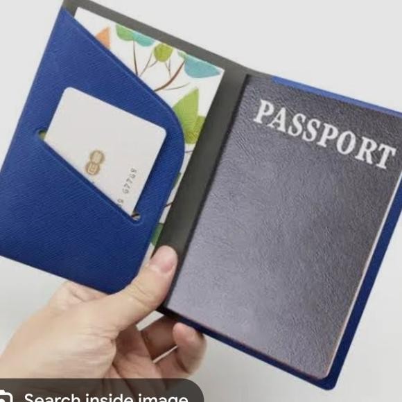 Jual Passport Cover Boarding Pass Cover Exclusive Leather Dompet Buku ...
