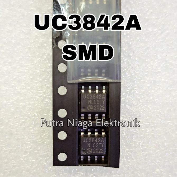 Jual ic UC3842 SMD UC3842A SOP8 13842 High Current Mode PWM Controller 3842 putr4n Buru Order ...