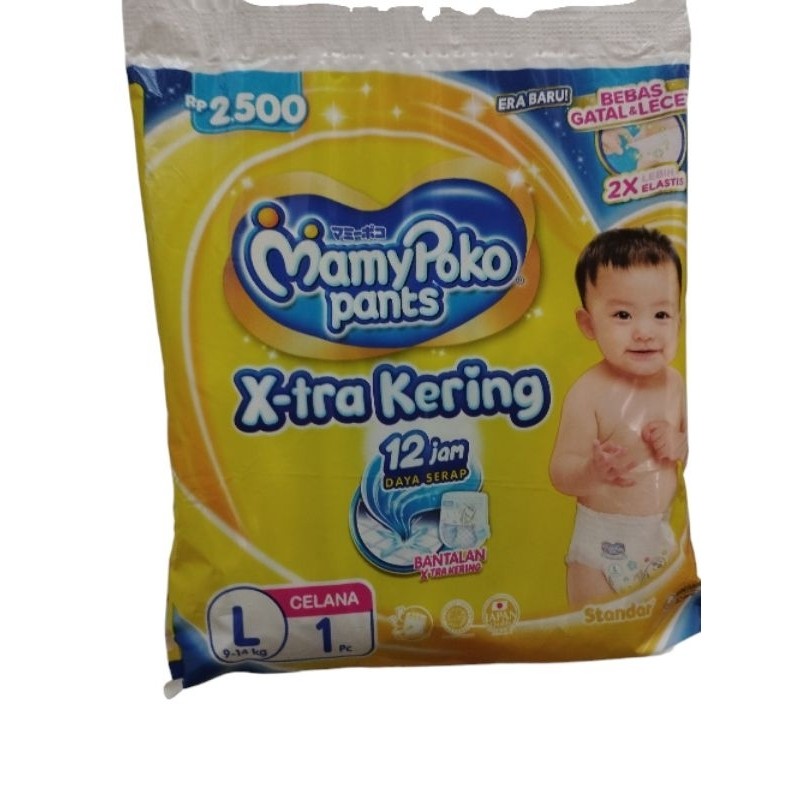 Jual Pampers Mamypokopants Sachet Ukuran L harga satuan [Pcs] | Shopee ...