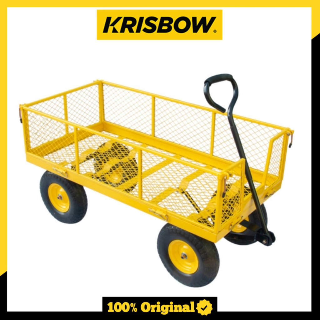 Jual Krisbow Troli Barang Multifungsi 500 Kg - Kuning | Shopee Indonesia