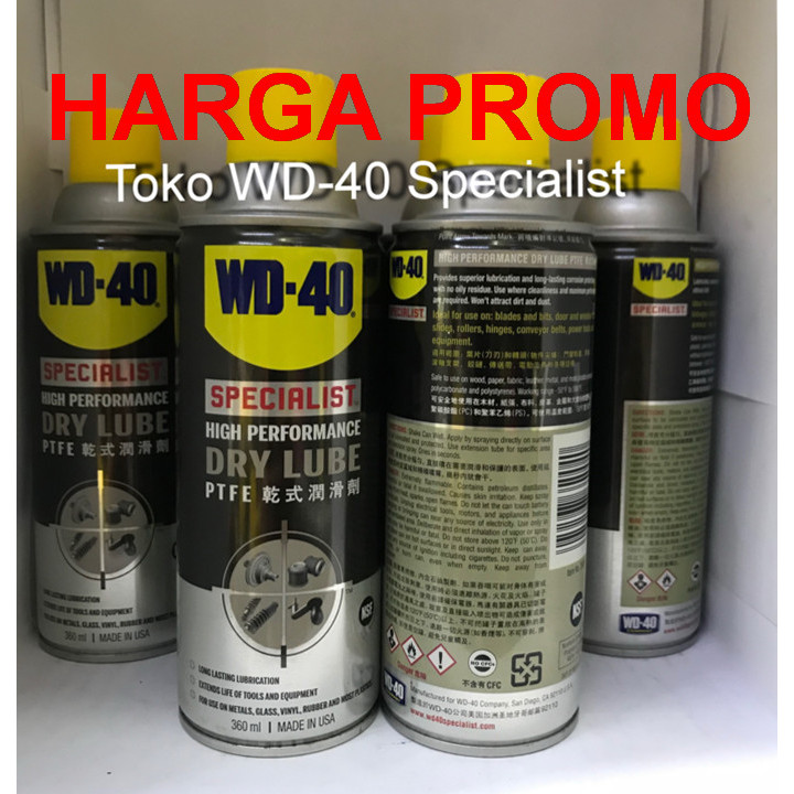 Jual Wd40 Dry Lube Wd 40 Dry Lube | Shopee Indonesia