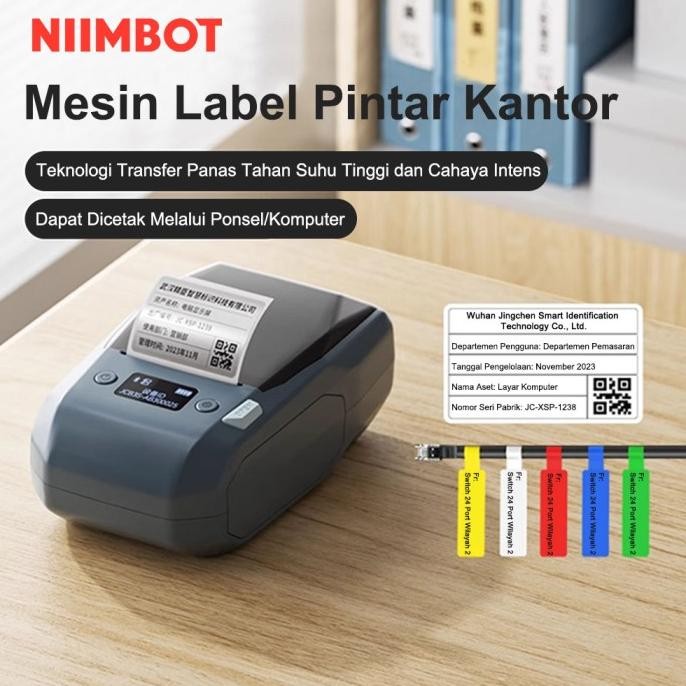 Jual NIIMBOT M2 Printer Label Transfer Termal Portabel Mesin Pembuat ...