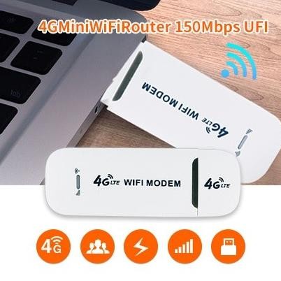 Jual Modem WIFI 4G Support All Operator SIM Card 150 Mbps Modem 4G LTE ...