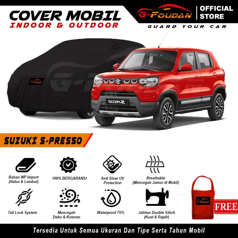 Jual Body Cover Mobil Suzuki Spresso / Sarung Mobil Suzuki S-presso ...