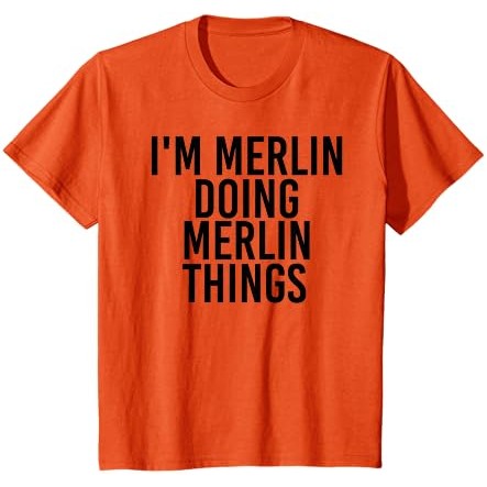 Jual I'M MERLIN DOING MERLIN THINGS Nama Ide Hadiah Ulang Tahun Lucu T ...