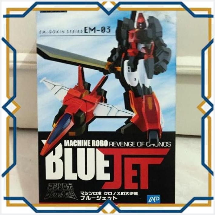 Jual [tmg] action toys machine robo revenge of cronos blue jet | Shopee ...