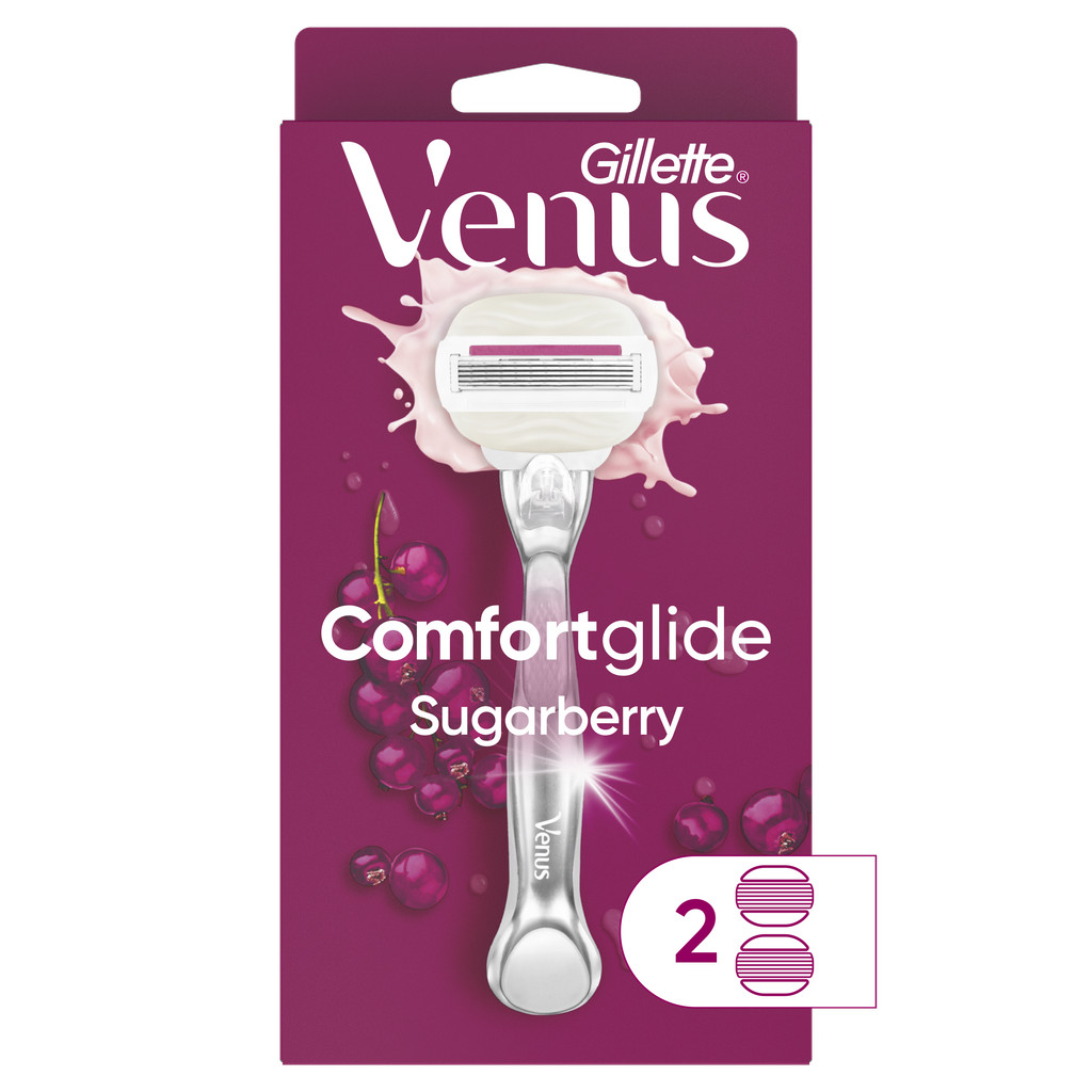 Jual Gillette Venus Comfortglide Razor Pencukur Wanita + Refill Pisau ...