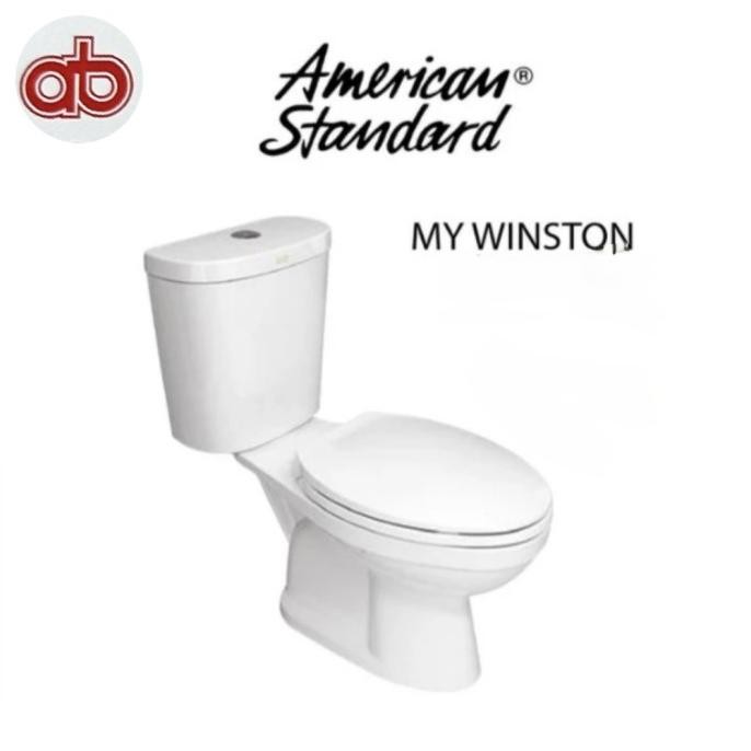 Jual CLOSET TOILET DUDUK AMERICAN STANDARD MY WINSTON TWOPIECE | Shopee ...