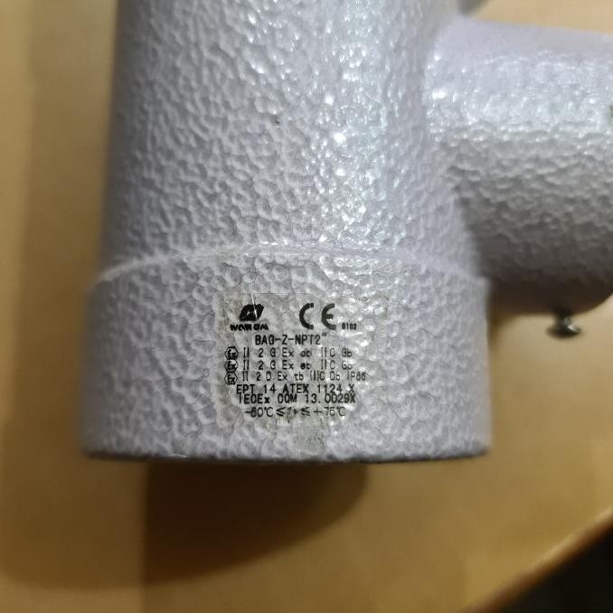 Jual [ R.A.B ] Warom Sealing Fitting Bag-Z-2 2" Explosion Proof ...