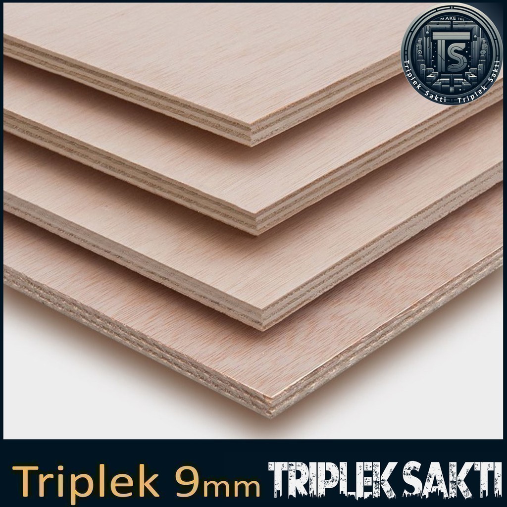 Jual Triplek 9mm 90x210 cm | Multiplek 9 mm 90 x 210 cm | Shopee Indonesia
